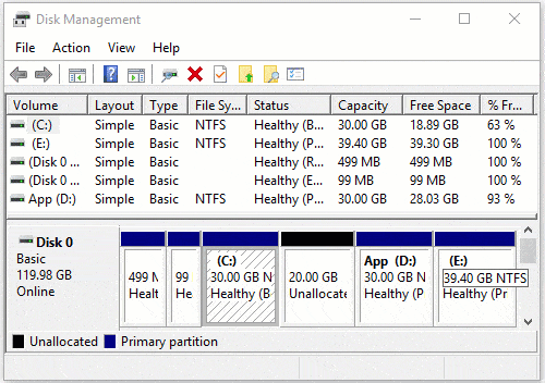 How To Add move merge Unallocated Space To C Drive On Windows 10 