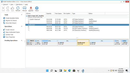 Move/Add/Merge Unallocated Space in Windows 11 to C drive Move/Add/Merge Unallocated Space in Windows 11 to C drive