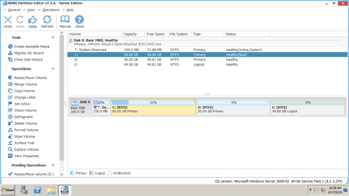 Resize/Extend VMware, Hyper-V partition in Windows Server 2008. Resize/Extend VMware, Hyper-V partition in Windows Server 2008.