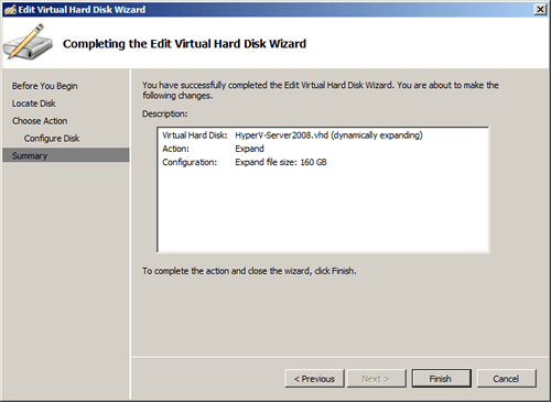 Resize/Extend VMware, Hyper-V partition in Windows Server 2008. Resize/Extend VMware, Hyper-V partition in Windows Server 2008.
