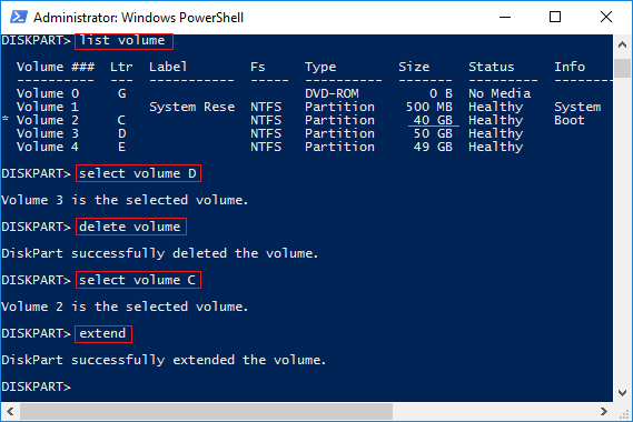 Powershell Resize Partition In Windows Server 201620192022