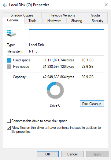 Disk Cleanup In Windows Server 20192022 To Clean C Drive