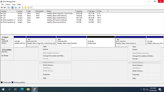 Extend Volume Greyed Out In Windows Server 20222025