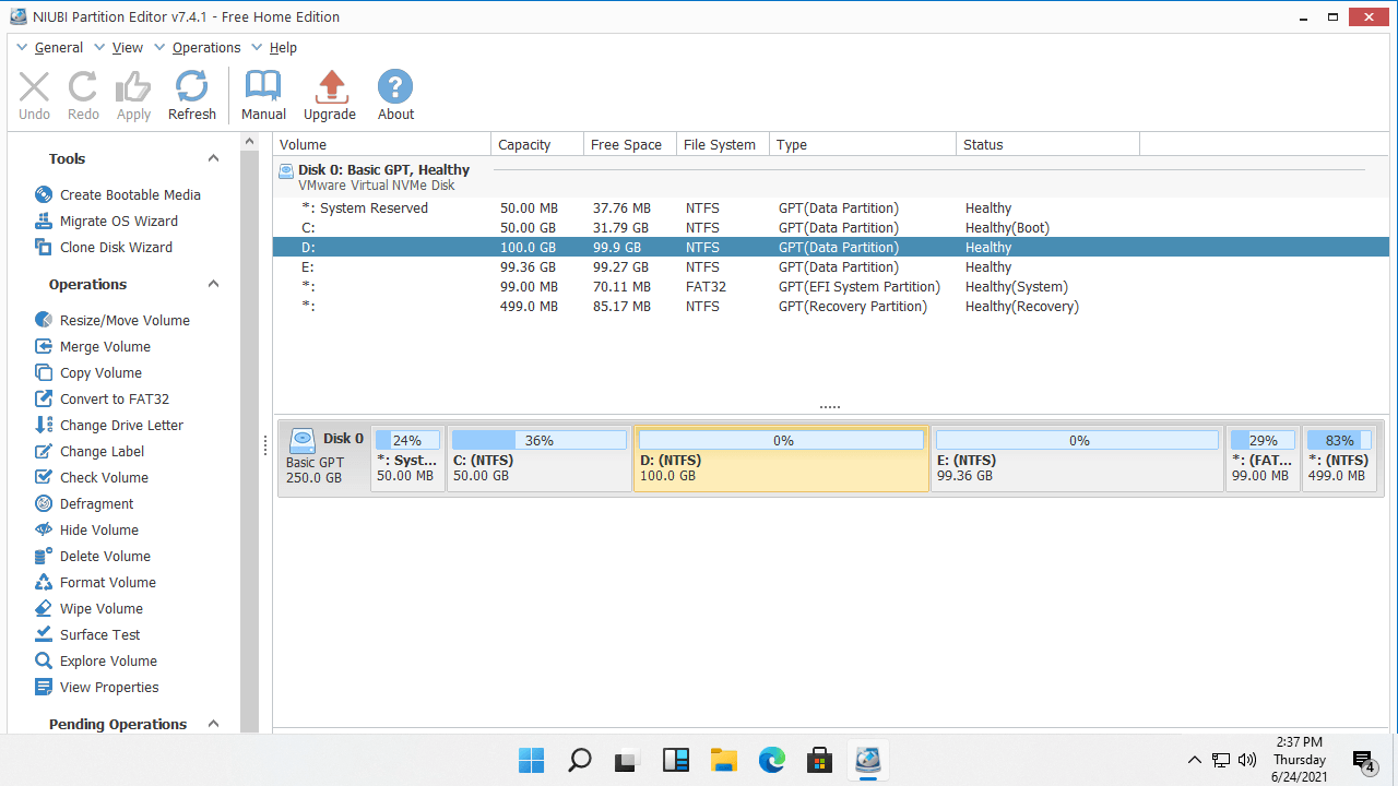 Najlepszy sposób na partycjonowanie Windows 11 dysk twardy i dysk SSD.