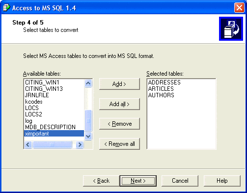 Convert Access Mysql Mssql Oracle To Any Database With Database Converter