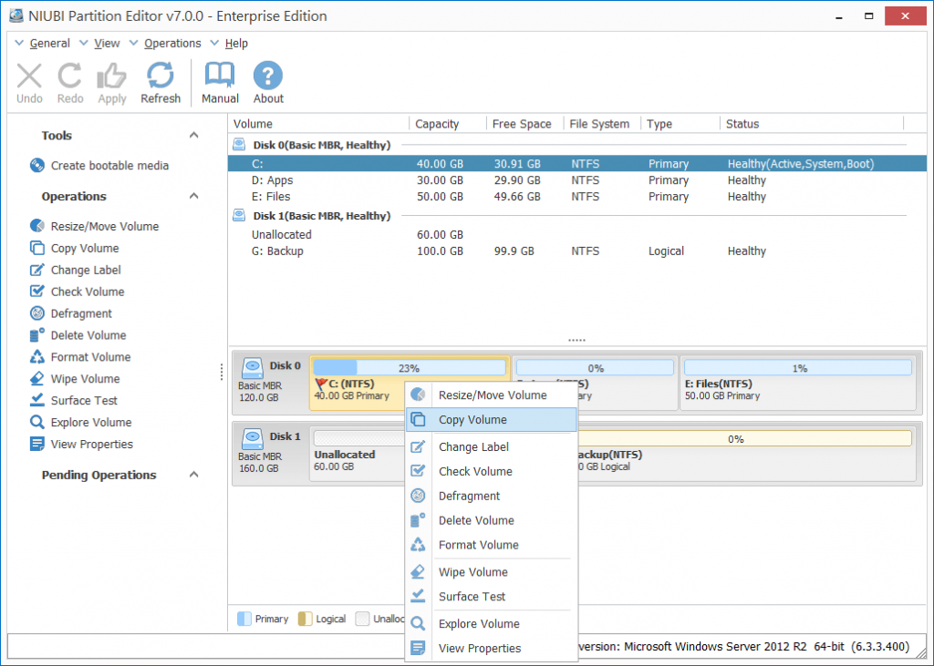 How To Copy Partition With Niubi Partition Editor