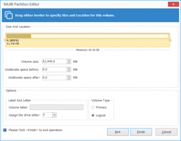 How to copy partition with NIUBI Partition Editor?