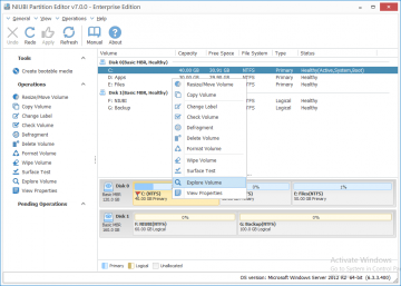 How to explore partition with NIUBI Partition Editor?