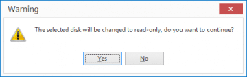 How to set read-only to a disk with NIUBI Partition Editor?
