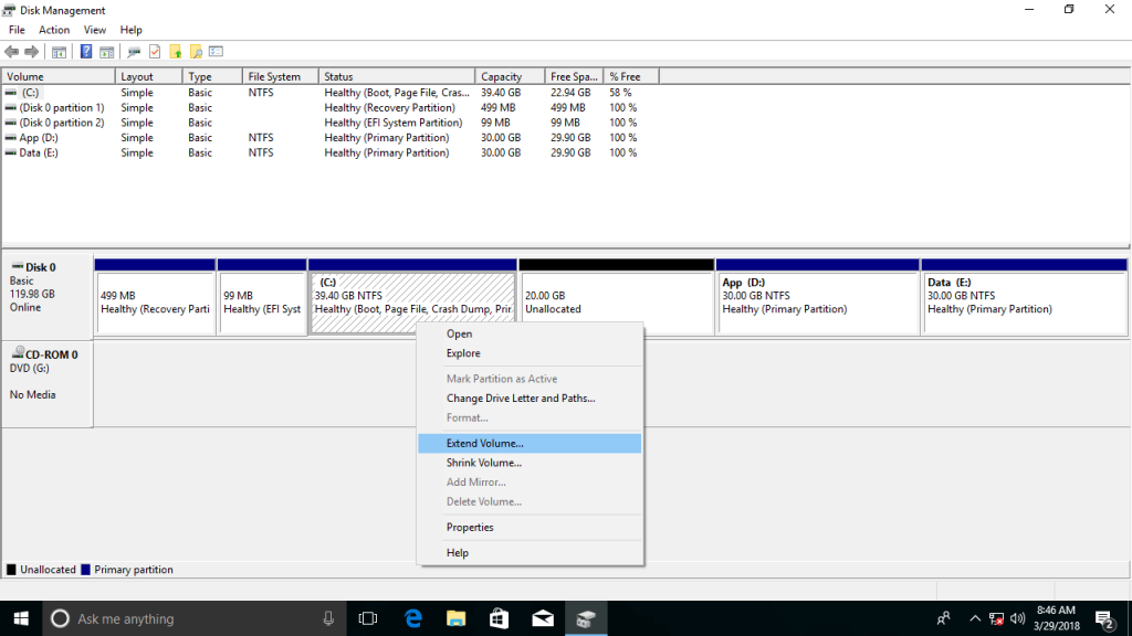 How To Add Unallocated Space To C Drive Without Data Loss