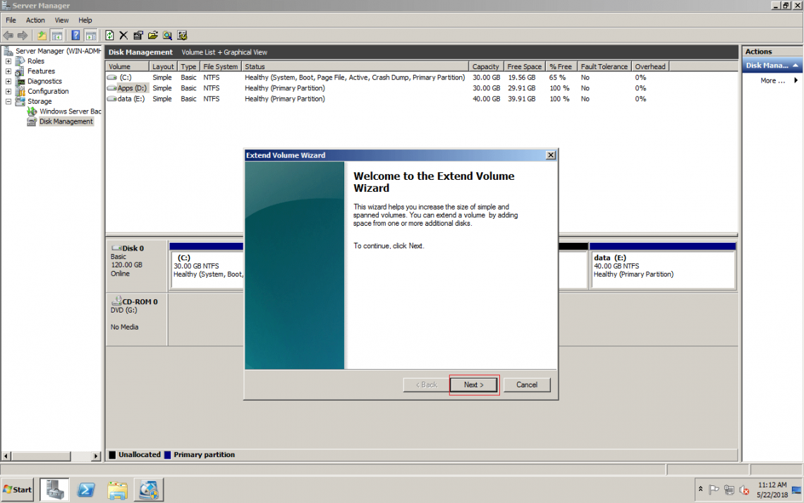 2 Easy Ways To Increase Partition Size In Windows Server 2008