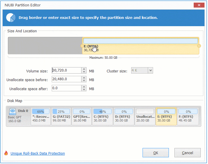 How To Movemerge Unallocated Space In Windows Server 2016 2249