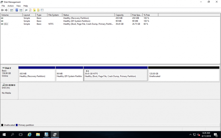 Shrink C Drive In Windows Server 2016 Without Losing Data