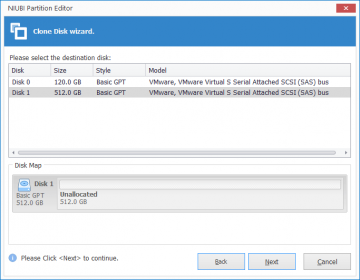 How to clone hard disk drive with NIUBI Partition Editor?