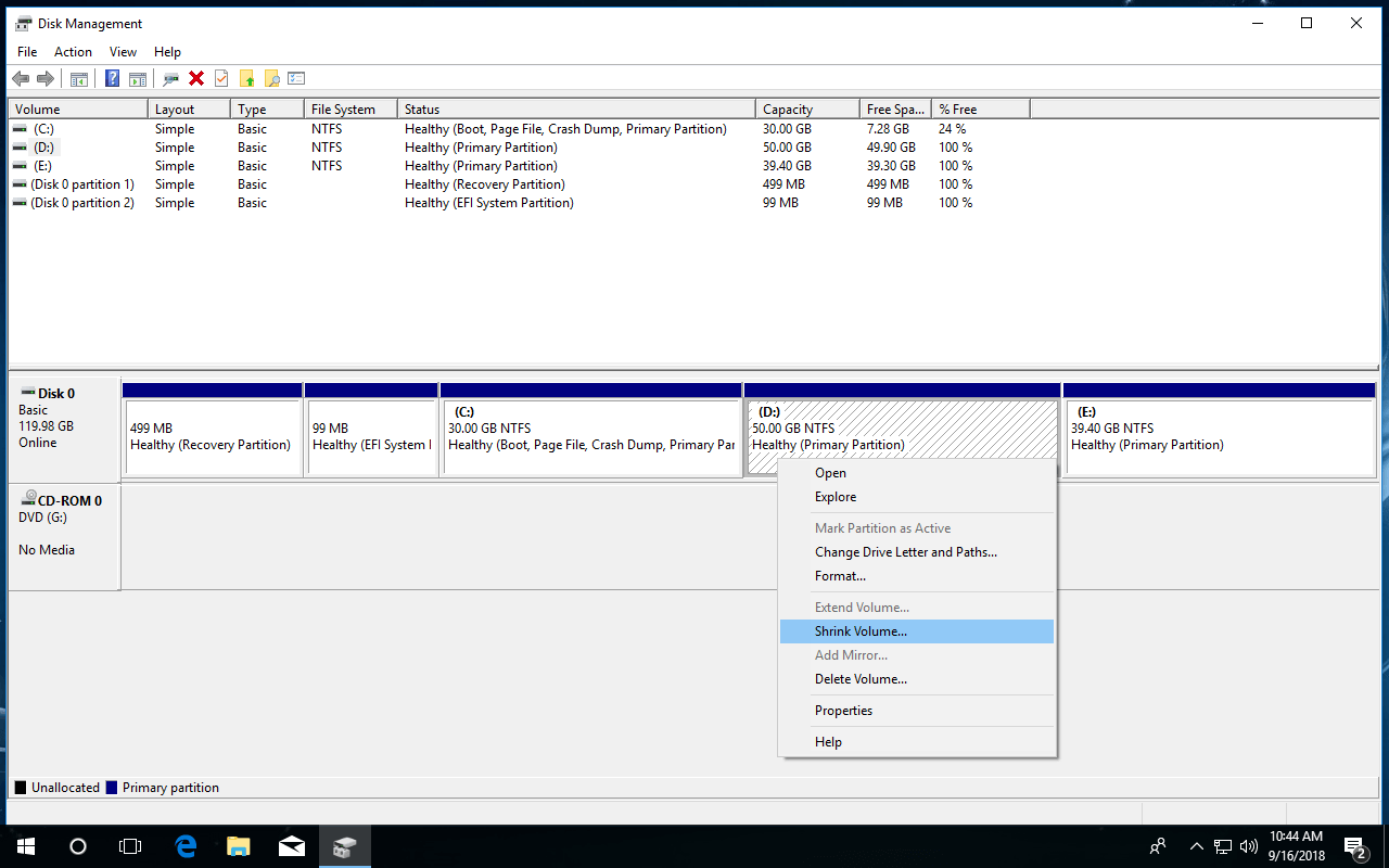 2 Ways To Shrink Partition On Windows 10 Without Data Loss